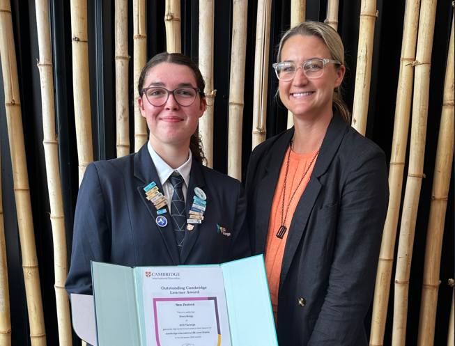 Grace Bragg: A Rising Star in Drama | ACG Tauranga
