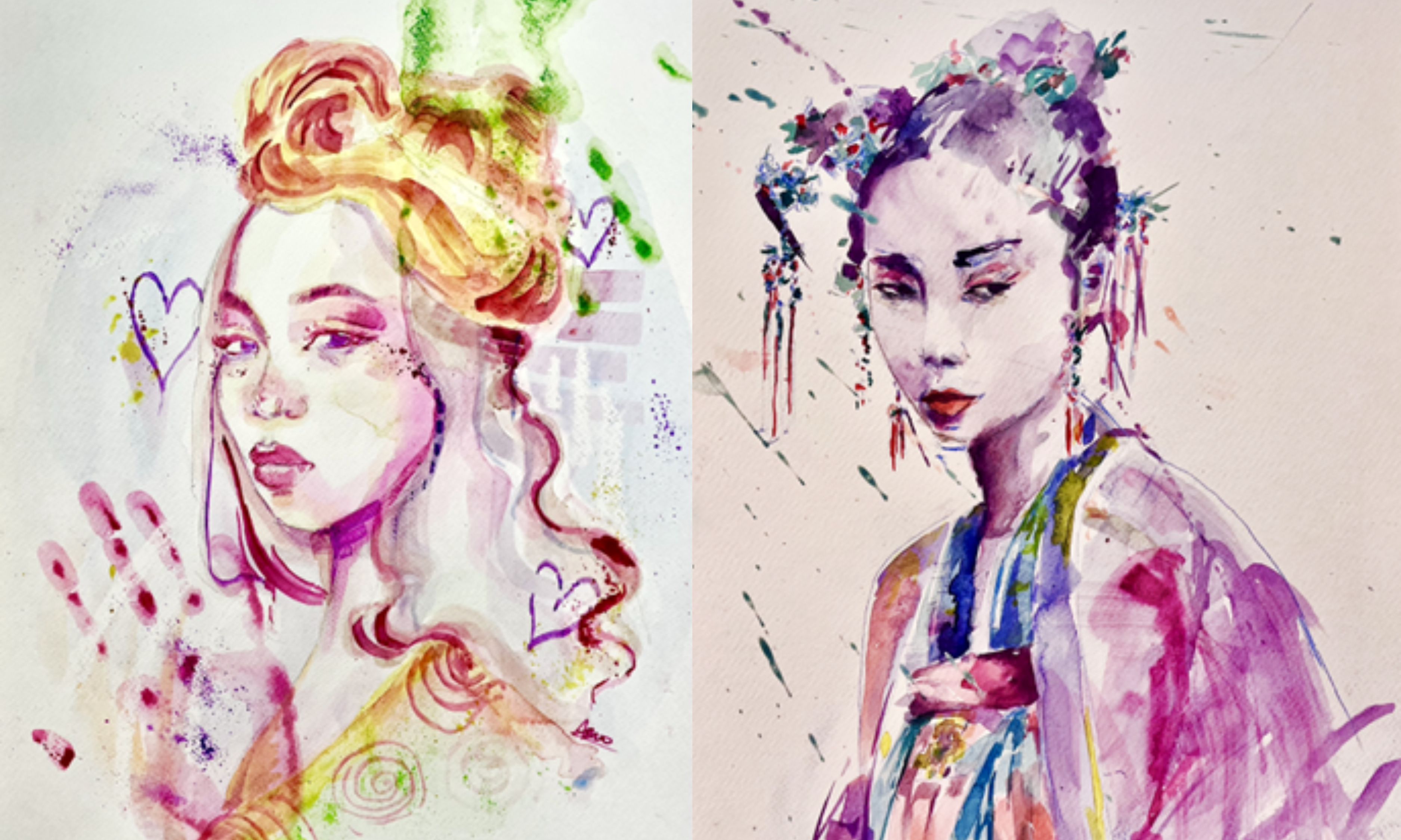 Grade 10 MYP Art Students Dive into the World of Watercolour, Exploring ...
